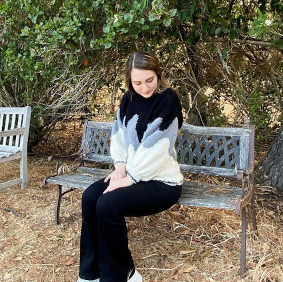 Get A Drip Sweater Digital Knitting Pattern – Anxiousgirlknits